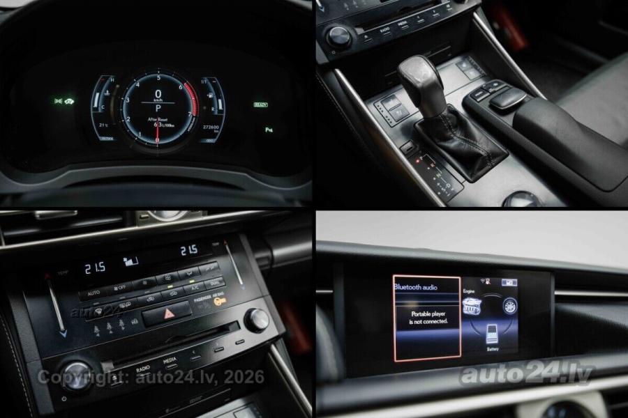 Lexus IS 2014 Tallina, ar dzinēja tilpumu 2.50 L un nobraukumu 270 tūkst. km par 12800 €, foto 16 vietnē AUTOMOTO.COM.LV