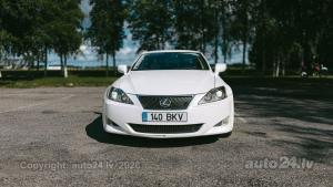 White Lexus IS 2007 in Tallinn, with an engine capacity of 2.50 L and mileage of 229 thousand km for 4500 €, photo 4 on AUTOMOTO.COM.LV