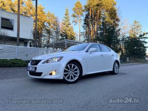 White Lexus IS 2008 in Tallinn, with an engine capacity of 2.50 L and mileage of 188 thousand km for 7990 €, photo  on AUTOMOTO.COM.LV