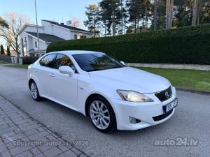 White Lexus IS 2008 in Tallinn, with an engine capacity of 2.50 L and mileage of 188 thousand km for 7990 €, photo 3 on AUTOMOTO.COM.LV