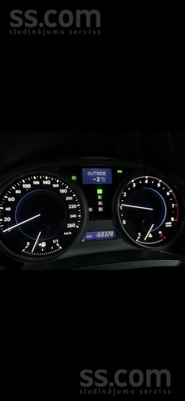 Balts Lexus IS 2008 Rīga, ar dzinēja tilpumu 2.50 L un nobraukumu 173 tūkst. km par 2200 €, foto 5 vietnē AUTOMOTO.COM.LV