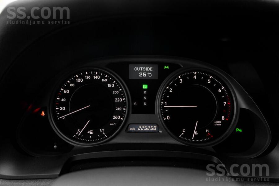 Balts Lexus IS 2009 Rīga, ar dzinēja tilpumu 2.50 L un nobraukumu 225 tūkst. km par 5200 €, foto 14 vietnē AUTOMOTO.COM.LV