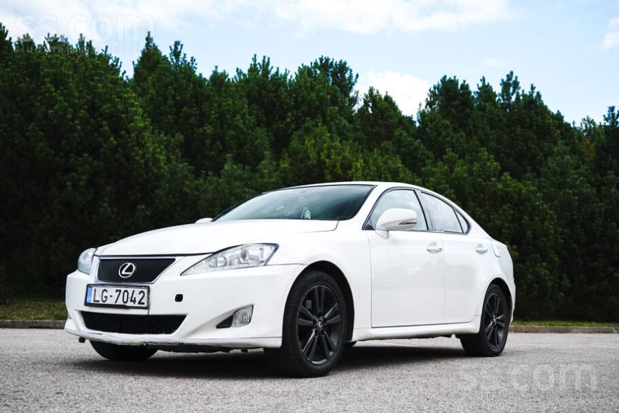 Balts Lexus IS 2009 Rīga, ar dzinēja tilpumu 2.20 L un nobraukumu 167 tūkst. km par 2100 €, foto 1 vietnē AUTOMOTO.COM.LV