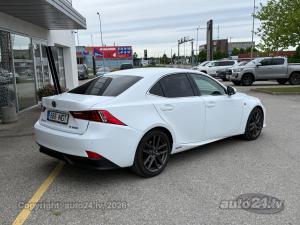 White Lexus IS 2014 in Tartu, with an engine capacity of 2.50 L and mileage of 137 thousand km for 17900 €, photo 5 on AUTOMOTO.COM.LV