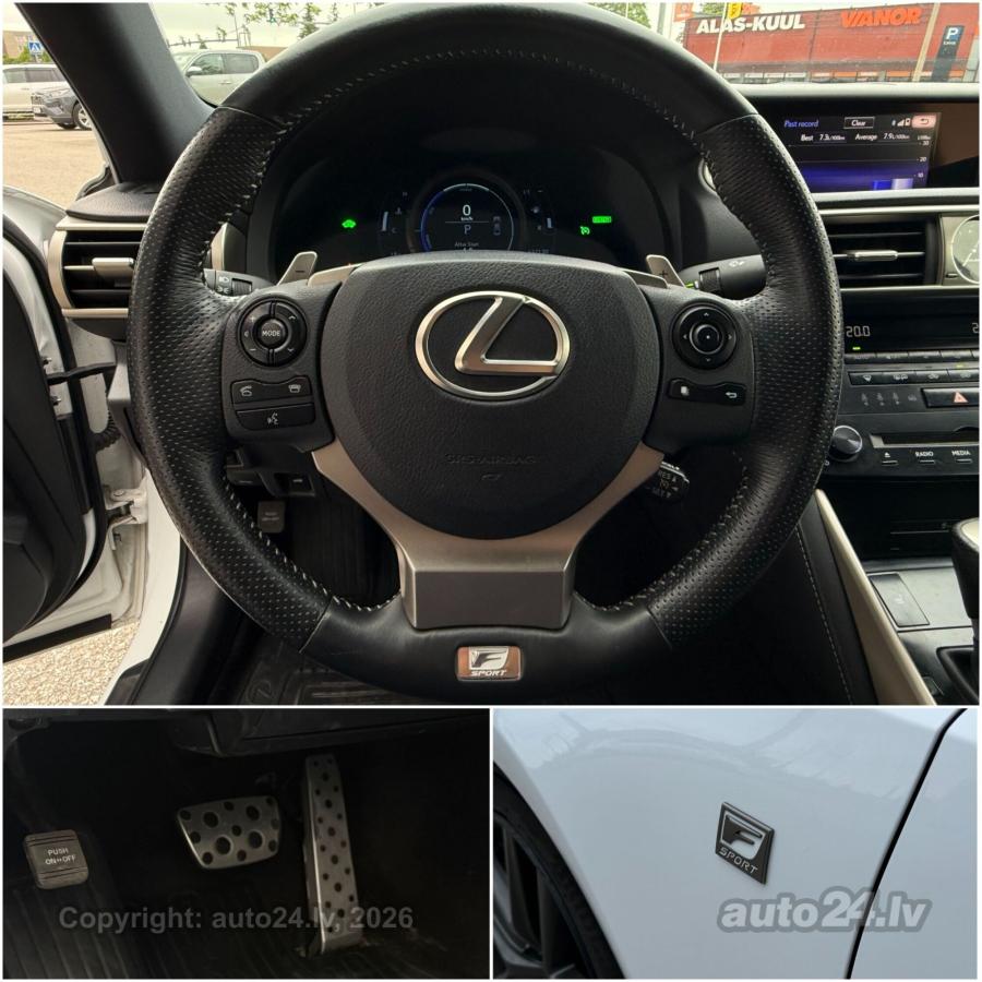 White Lexus IS 2014 in Tartu, with an engine capacity of 2.50 L and mileage of 137 thousand km for 17900 €, photo 17 on AUTOMOTO.COM.LV