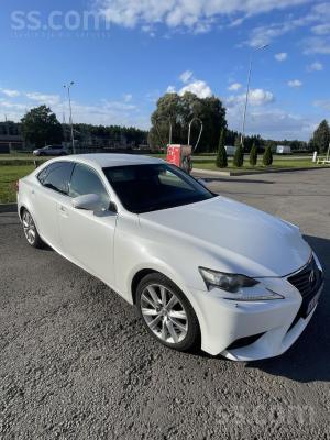 Balts Lexus IS 2014 Rīga, ar dzinēja tilpumu 2.50 L un nobraukumu 249 tūkst. km par 13500 €, foto  vietnē AUTOMOTO.COM.LV