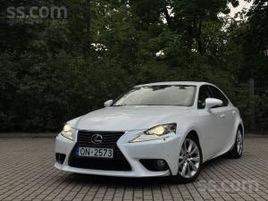 Balts Lexus IS 2014 Rīga, ar dzinēja tilpumu 2.50 L un nobraukumu 60 tūkst. km par 15800 €, foto  vietnē AUTOMOTO.COM.LV
