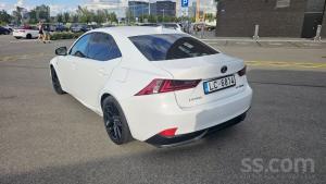 Balts Lexus IS 2014 Rīga, ar dzinēja tilpumu 2.50 L un nobraukumu 188 tūkst. km par 14988 €, foto 6 vietnē AUTOMOTO.COM.LV