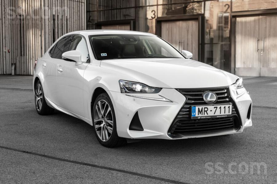 Balts Lexus IS 2020 Rīga, ar dzinēja tilpumu 2.50 L un nobraukumu 70 tūkst. km par 25555 €, foto 1 vietnē AUTOMOTO.COM.LV