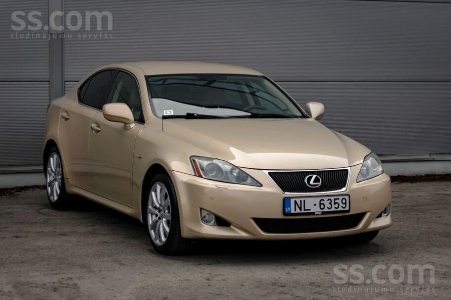 Dzeltens Lexus IS 2006 Rīga, ar dzinēja tilpumu 2.50 L un nobraukumu 0 tūkst. km par 5490 €, foto 3 vietnē AUTOMOTO.COM.LV