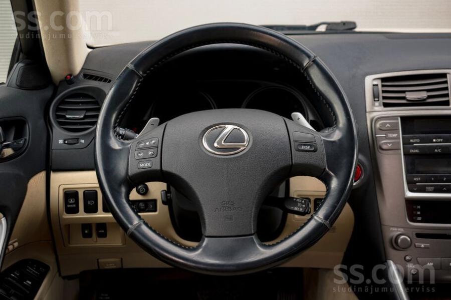 Dzeltens Lexus IS 2006 Rīga, ar dzinēja tilpumu 2.50 L un nobraukumu 0 tūkst. km par 5490 €, foto 20 vietnē AUTOMOTO.COM.LV
