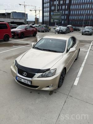 Yellow Lexus IS 2006 in Riga, with an engine capacity of 2.50 L and mileage of 291 thousand km for 3590 €, photo  on AUTOMOTO.COM.LV