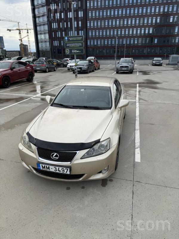 Dzeltens Lexus IS 2006 Rīga, ar dzinēja tilpumu 2.50 L un nobraukumu 291 tūkst. km par 3590 €, foto 2 vietnē AUTOMOTO.COM.LV