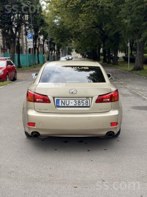 Dzeltens Lexus IS 2006 Rīga, ar dzinēja tilpumu 2.50 L un nobraukumu 240 tūkst. km par 3800 €, foto 6 vietnē AUTOMOTO.COM.LV