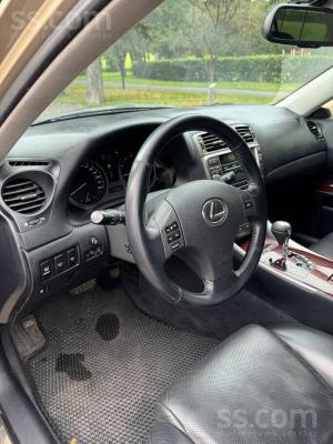 Dzeltens Lexus IS 2006 Rīga, ar dzinēja tilpumu 2.50 L un nobraukumu 240 tūkst. km par 3800 €, foto 17 vietnē AUTOMOTO.COM.LV