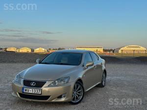 Yellow Lexus IS 2006 in Riga, with an engine capacity of 2.50 L and mileage of 300 thousand km for 2500 €, photo  on AUTOMOTO.COM.LV
