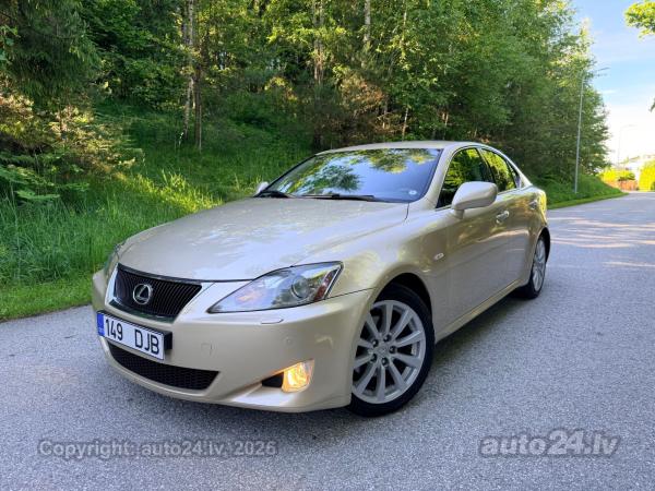 Dzeltens Lexus IS 2007 Tallina, ar dzinēja tilpumu 2.50 L un nobraukumu 190 tūkst. km par 8490 €, foto 1 vietnē AUTOMOTO.COM.LV