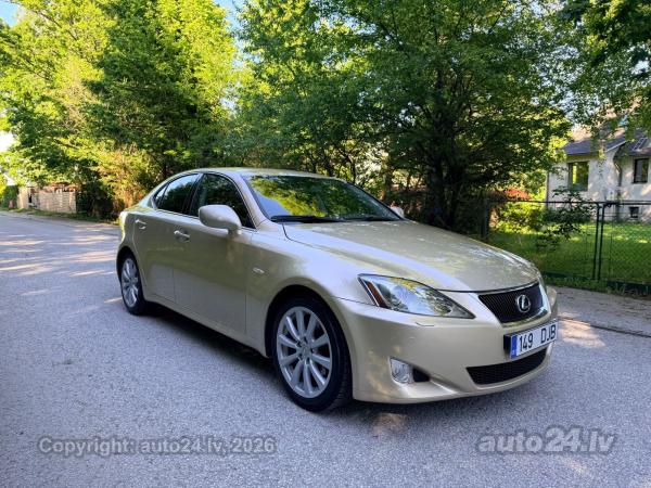 Dzeltens Lexus IS 2007 Tallina, ar dzinēja tilpumu 2.50 L un nobraukumu 190 tūkst. km par 8490 €, foto 6 vietnē AUTOMOTO.COM.LV