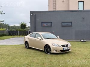 Dzeltens Lexus IS 2008 Rīga, ar dzinēja tilpumu 2.50 L un nobraukumu 172 tūkst. km par 5250 €, foto  vietnē AUTOMOTO.COM.LV