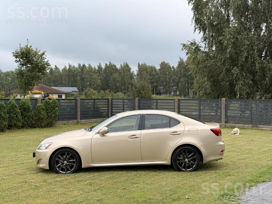 Dzeltens Lexus IS 2008 Rīga, ar dzinēja tilpumu 2.50 L un nobraukumu 172 tūkst. km par 5250 €, foto 5 vietnē AUTOMOTO.COM.LV
