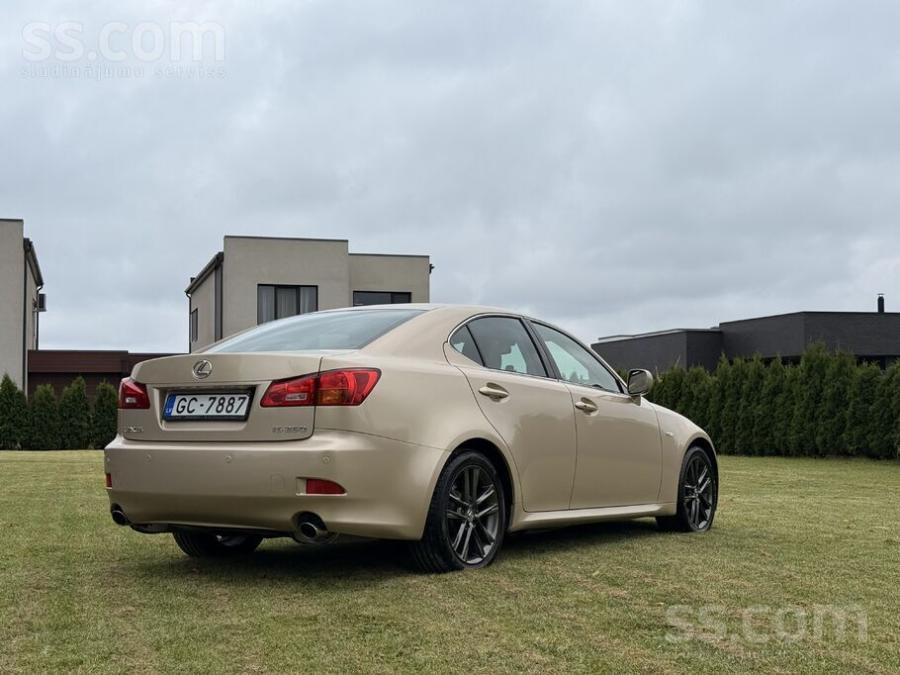 Dzeltens Lexus IS 2008 Rīga, ar dzinēja tilpumu 2.50 L un nobraukumu 172 tūkst. km par 5250 €, foto 8 vietnē AUTOMOTO.COM.LV