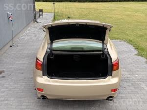 Dzeltens Lexus IS 2008 Rīga, ar dzinēja tilpumu 2.50 L un nobraukumu 172 tūkst. km par 5250 €, foto 13 vietnē AUTOMOTO.COM.LV