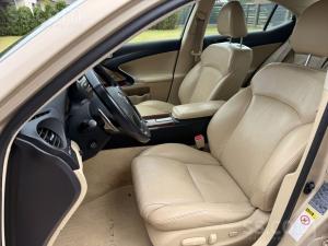 Dzeltens Lexus IS 2008 Rīga, ar dzinēja tilpumu 2.50 L un nobraukumu 172 tūkst. km par 5250 €, foto 16 vietnē AUTOMOTO.COM.LV