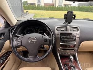 Dzeltens Lexus IS 2008 Rīga, ar dzinēja tilpumu 2.50 L un nobraukumu 172 tūkst. km par 5250 €, foto 23 vietnē AUTOMOTO.COM.LV
