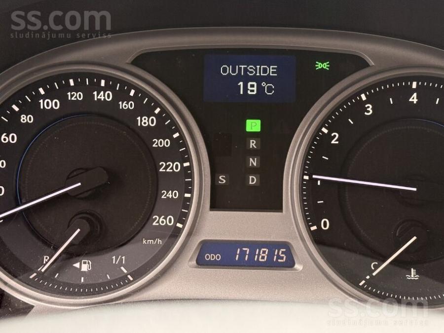 Dzeltens Lexus IS 2008 Rīga, ar dzinēja tilpumu 2.50 L un nobraukumu 172 tūkst. km par 5250 €, foto 26 vietnē AUTOMOTO.COM.LV