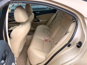 Dzeltens Lexus IS 2009 Rīga, ar dzinēja tilpumu 2.50 L un nobraukumu 268 tūkst. km par 3999 €, foto 10 vietnē AUTOMOTO.COM.LV