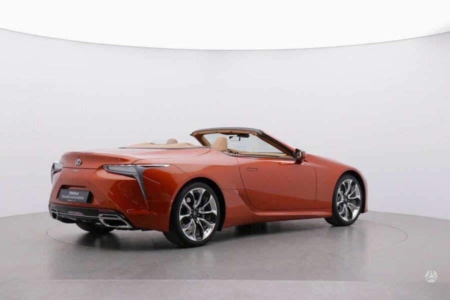 Oranžs Lexus LC 500 2022 Viļņa, ar dzinēja tilpumu 4.97 L un nobraukumu 9 tūkst. km par 119900 €, foto 3 vietnē AUTOMOTO.COM.LV