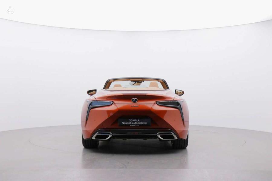Oranžs Lexus LC 500 2022 Viļņa, ar dzinēja tilpumu 4.97 L un nobraukumu 9 tūkst. km par 119900 €, foto 6 vietnē AUTOMOTO.COM.LV
