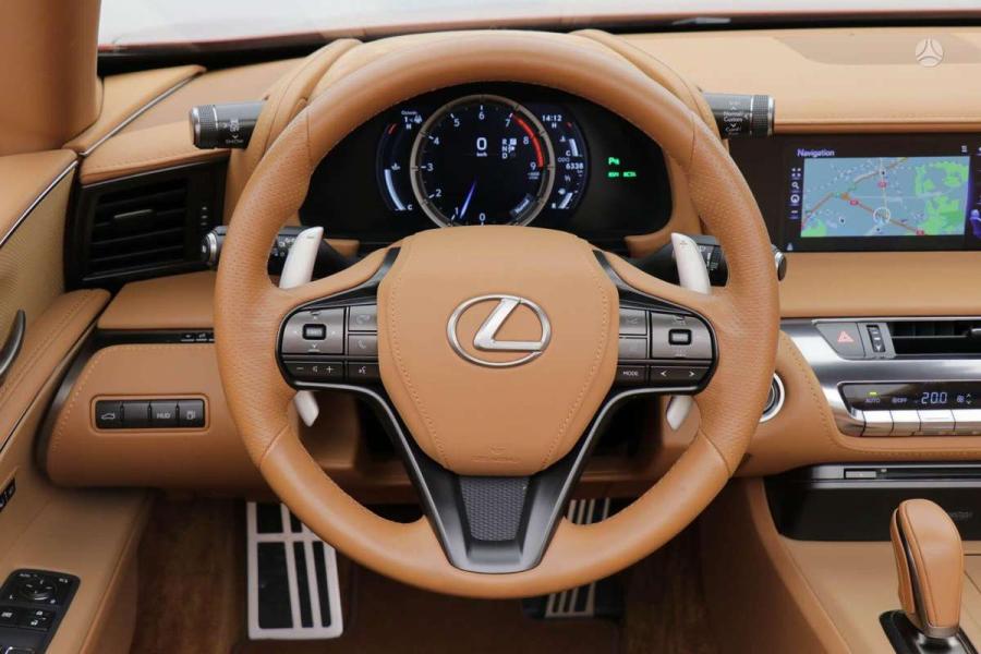 Oranžs Lexus LC 500 2022 Viļņa, ar dzinēja tilpumu 4.97 L un nobraukumu 9 tūkst. km par 119900 €, foto 8 vietnē AUTOMOTO.COM.LV
