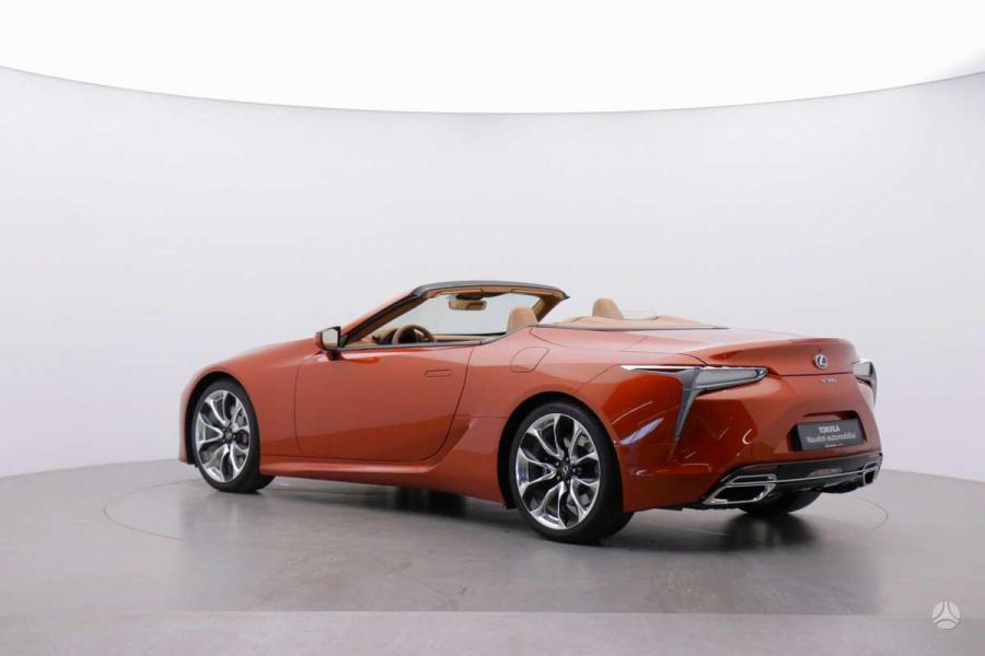 Oranžs Lexus LC 500 2022 Viļņa, ar dzinēja tilpumu 4.97 L un nobraukumu 9 tūkst. km par 119900 €, foto 18 vietnē AUTOMOTO.COM.LV