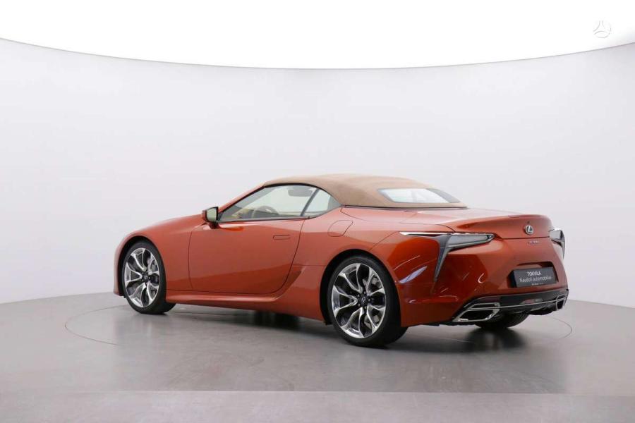 Oranžs Lexus LC 500 2022 Viļņa, ar dzinēja tilpumu 4.97 L un nobraukumu 9 tūkst. km par 119900 €, foto 30 vietnē AUTOMOTO.COM.LV