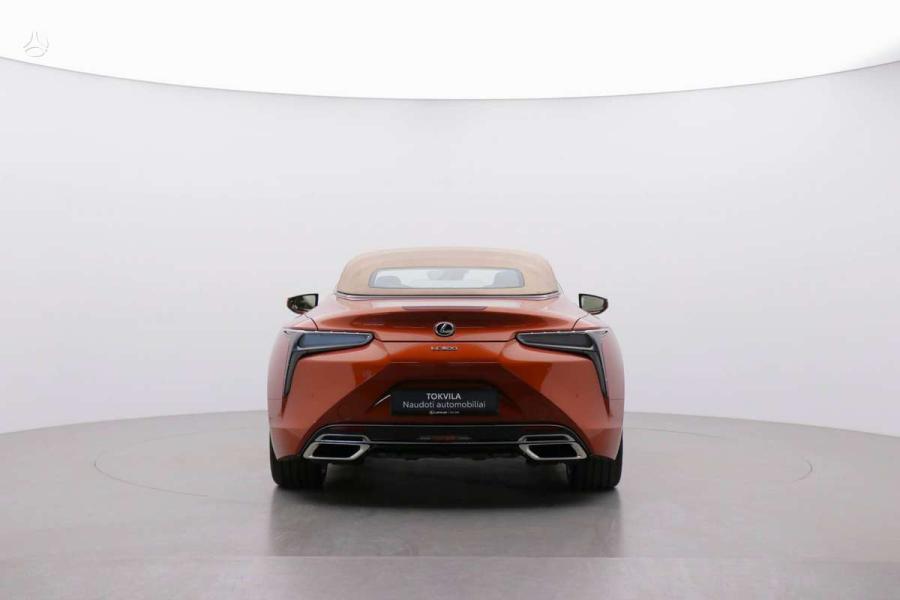Oranžs Lexus LC 500 2022 Viļņa, ar dzinēja tilpumu 4.97 L un nobraukumu 9 tūkst. km par 119900 €, foto 31 vietnē AUTOMOTO.COM.LV