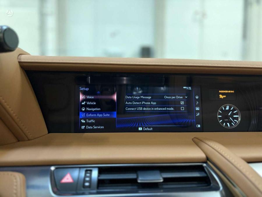 White Lexus LC 500 2021 in Vilnius, with an engine capacity of 4.97 L and mileage of 65 thousand km for 75999 €, photo 34 on AUTOMOTO.COM.LV