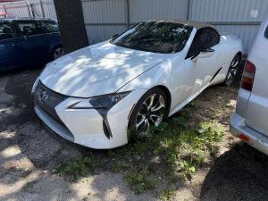 Белый Лексус LC 500 2022 в Каунас, объемом двигателя 0.00 л и пробегом 30 тыс. км за 25500 €, фото  на AUTOMOTO.COM.LV