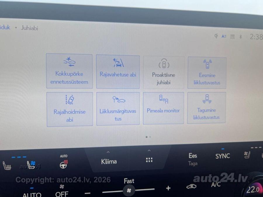 Black Lexus LM 2024 in Tallinn, with an engine capacity of 2.49 L and mileage of 14 thousand km for 96995 €, photo 14 on AUTOMOTO.COM.LV