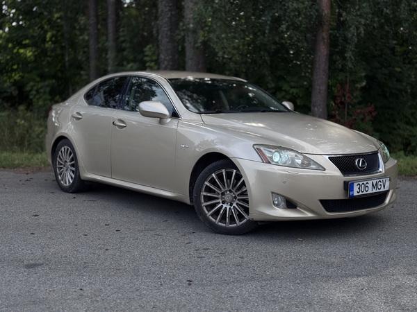 Beige Lexus LS 250 2007 in Tallinn, with an engine capacity of 2.50 L and mileage of 170 thousand km for 4999 €, photo 1 on AUTOMOTO.COM.LV