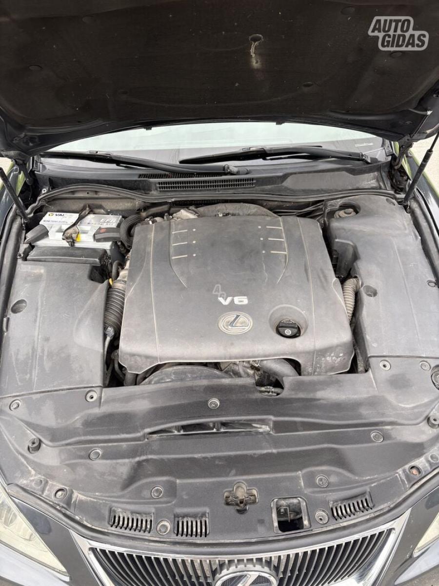 Black Lexus LS 250 2006 in Joniskis, with an engine capacity of 2.50 L and mileage of 193 thousand km for 4100 €, photo 26 on AUTOMOTO.COM.LV