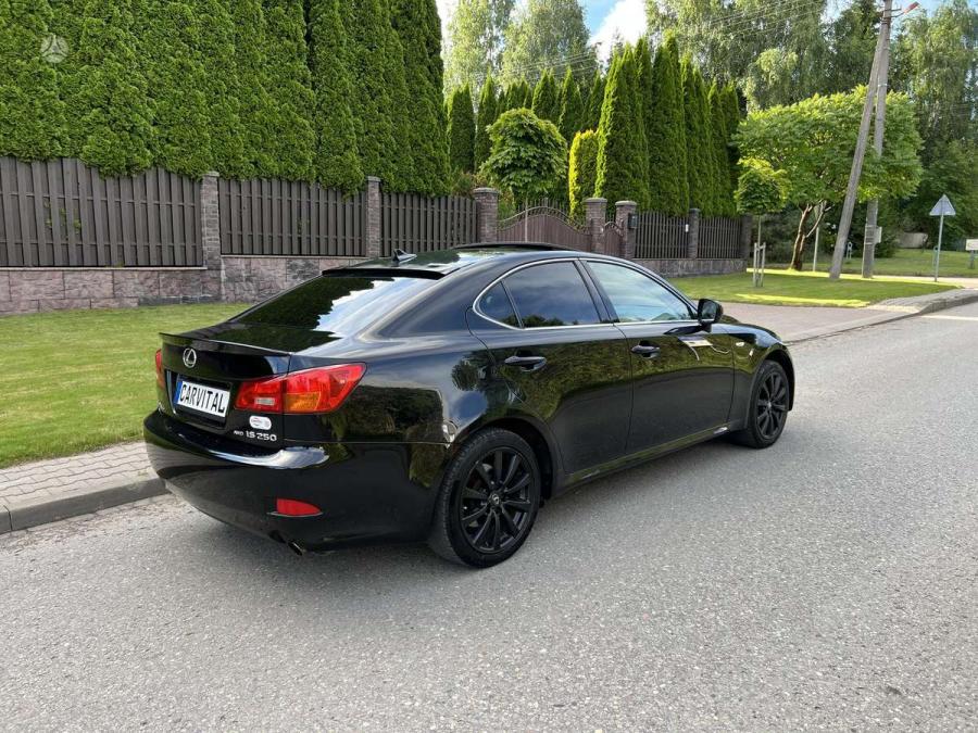 Black Lexus LS 250 2007 in Vilnius, with an engine capacity of 2.50 L and mileage of 120 thousand km for 3850 €, photo 5 on AUTOMOTO.COM.LV