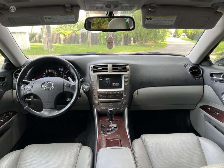 Black Lexus LS 250 2007 in Vilnius, with an engine capacity of 2.50 L and mileage of 120 thousand km for 3850 €, photo 15 on AUTOMOTO.COM.LV