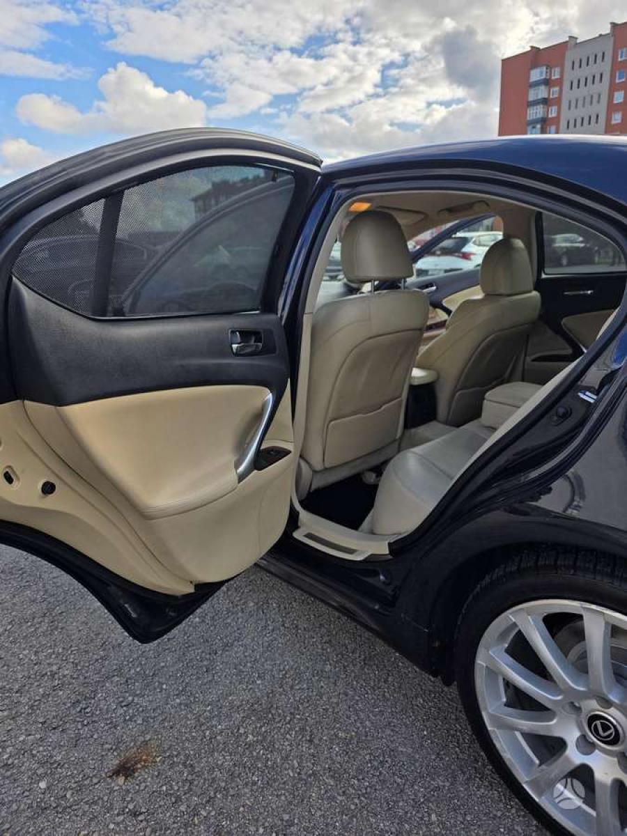 Melns Lexus LS 250 2007 Klaipėda, ar dzinēja tilpumu 2.50 L un nobraukumu 330 tūkst. km par 5700 €, foto 22 vietnē AUTOMOTO.COM.LV