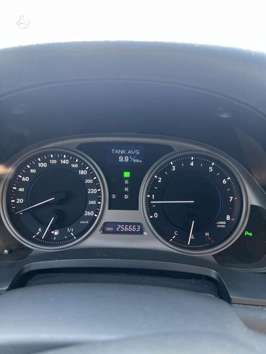 Blue Lexus LS 250 2007 in Kaunas, with an engine capacity of 2.50 L and mileage of 257 thousand km for 3000 €, photo 12 on AUTOMOTO.COM.LV