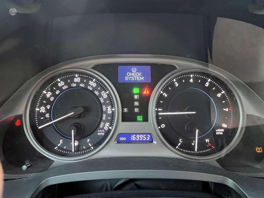 Zils Lexus LS 250 2009 Viļņa, ar dzinēja tilpumu 2.50 L un nobraukumu 170 tūkst. km par 5800 €, foto 17 vietnē AUTOMOTO.COM.LV
