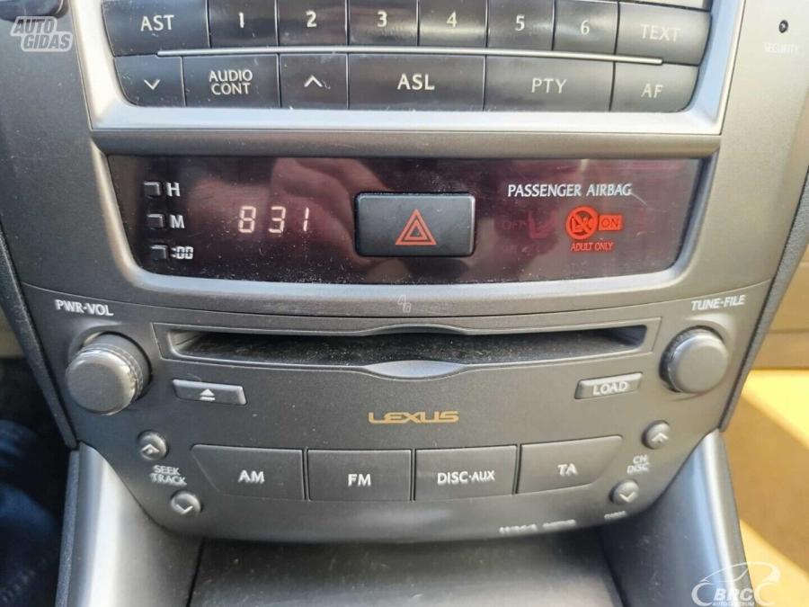 Zaļš Lexus LS 250 2009 Avižieniai, ar dzinēja tilpumu 2.50 L un nobraukumu 223 tūkst. km par 4000 €, foto 24 vietnē AUTOMOTO.COM.LV