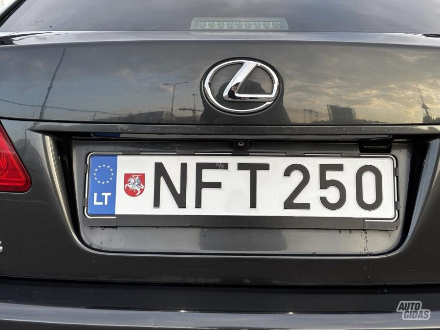Grey Lexus LS 250 2009 in Vilnius, with an engine capacity of 2.50 L and mileage of 214 thousand km for 5400 €, photo 5 on AUTOMOTO.COM.LV