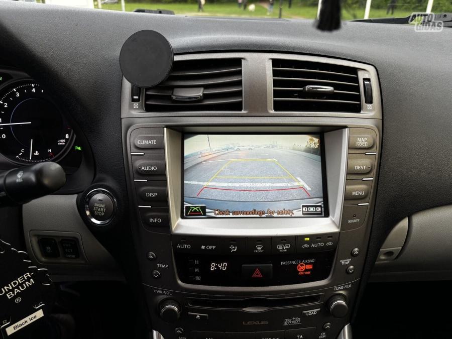 Grey Lexus LS 250 2009 in Vilnius, with an engine capacity of 2.50 L and mileage of 214 thousand km for 5400 €, photo 22 on AUTOMOTO.COM.LV