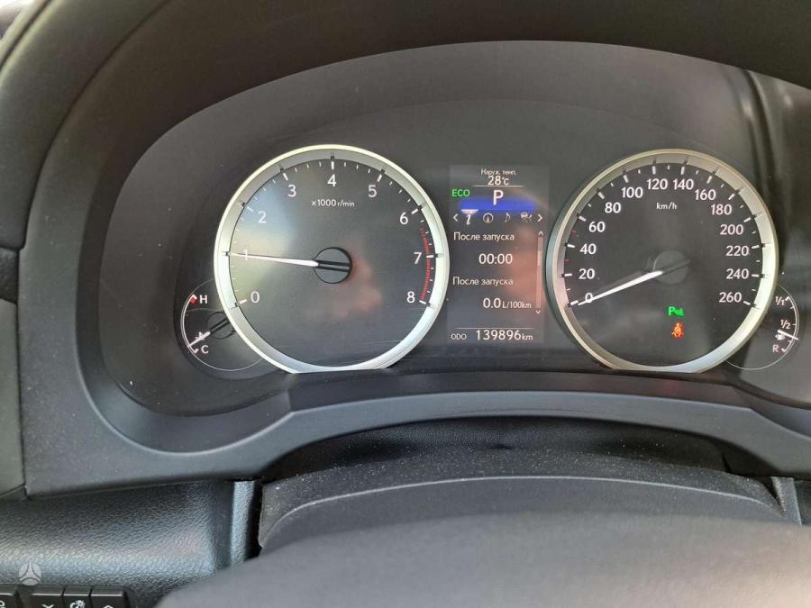 Pelēks Lexus LS 250 2014 Šauļi, ar dzinēja tilpumu 2.50 L un nobraukumu 139 tūkst. km par 13200 €, foto 18 vietnē AUTOMOTO.COM.LV